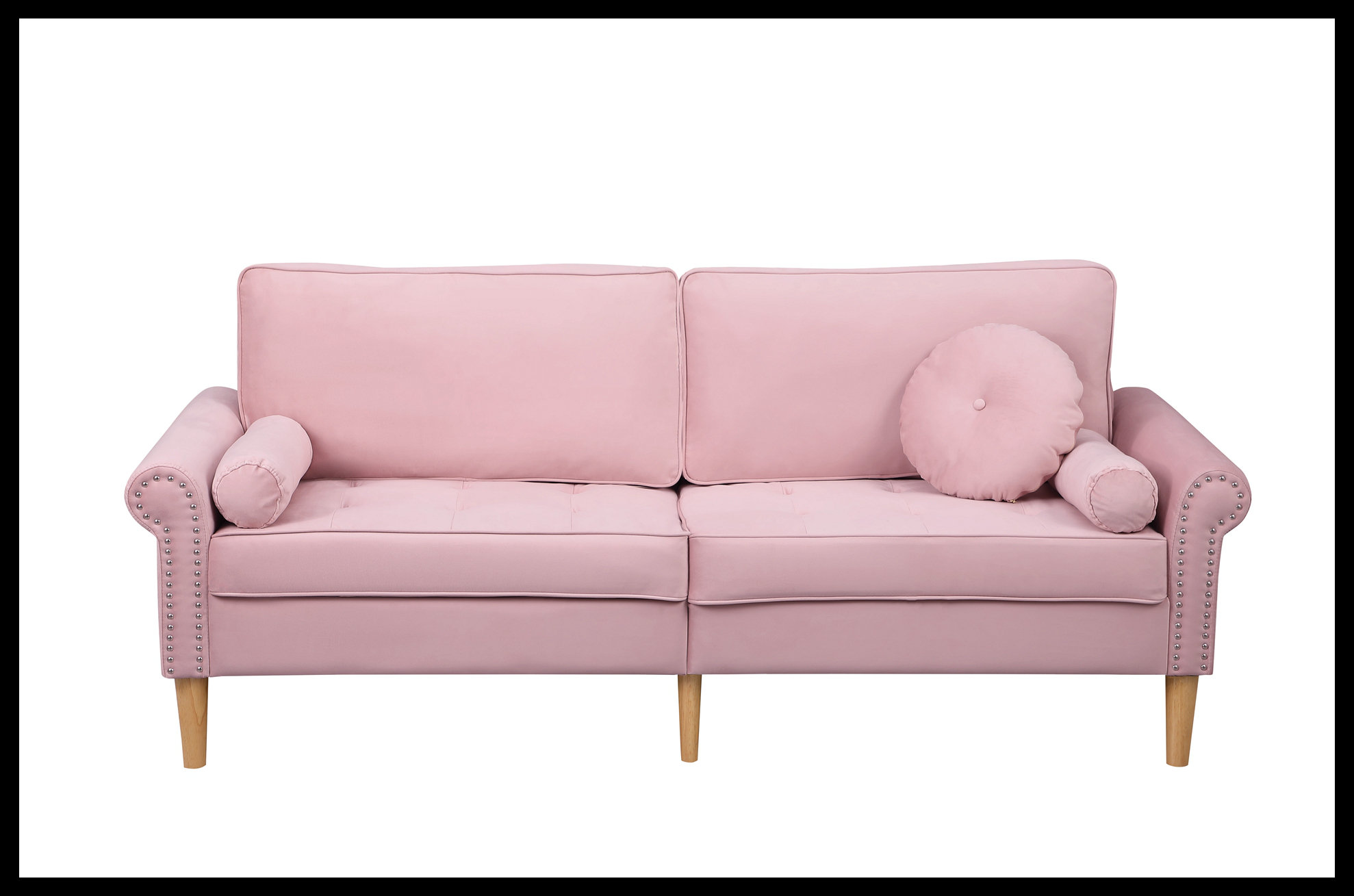 Red Barrel Studio® Modrok 77.56'' Velvet Sofa | Wayfair