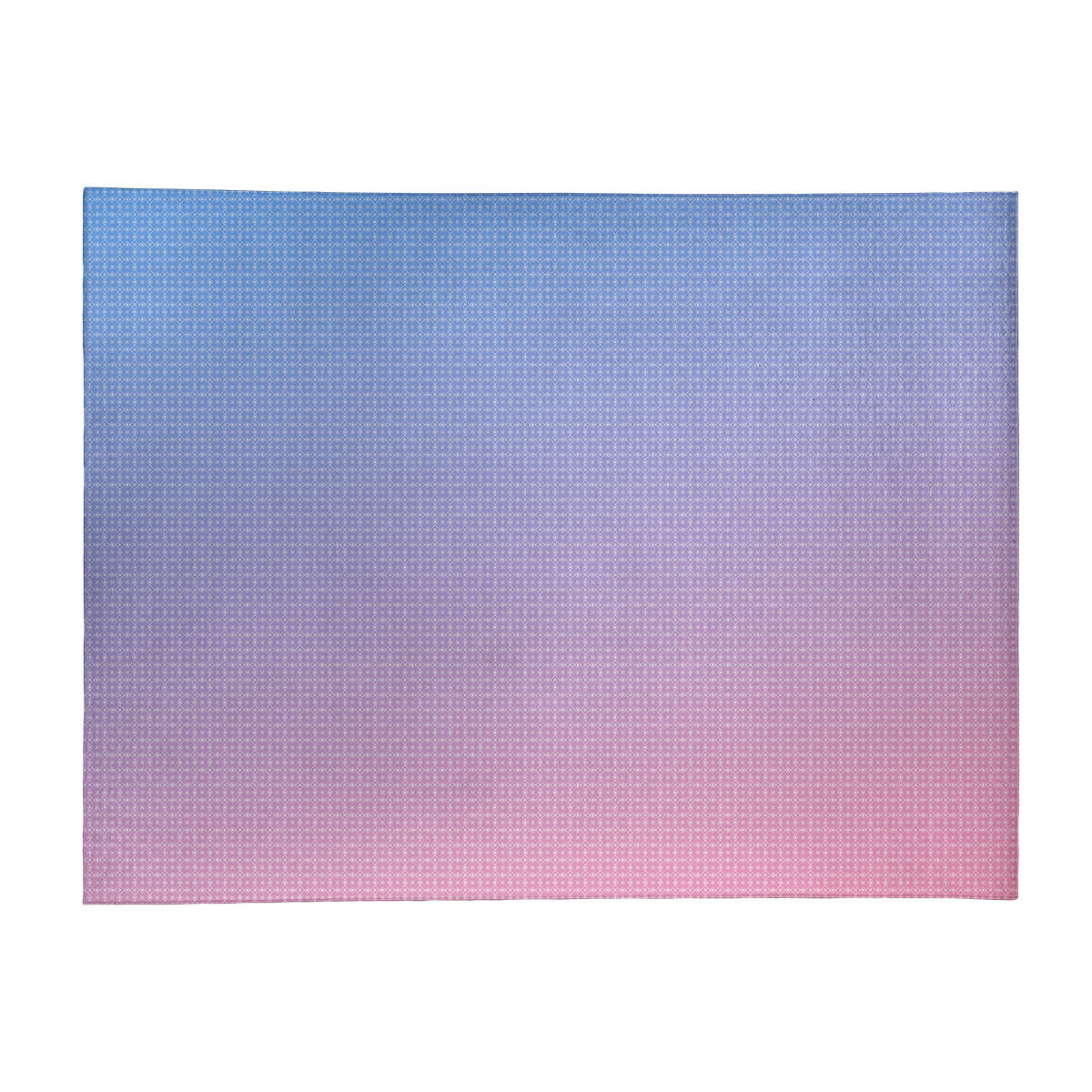 East Urban Home Ombre Doily Pale Violet Red/Light Blue Area Rug | Wayfair