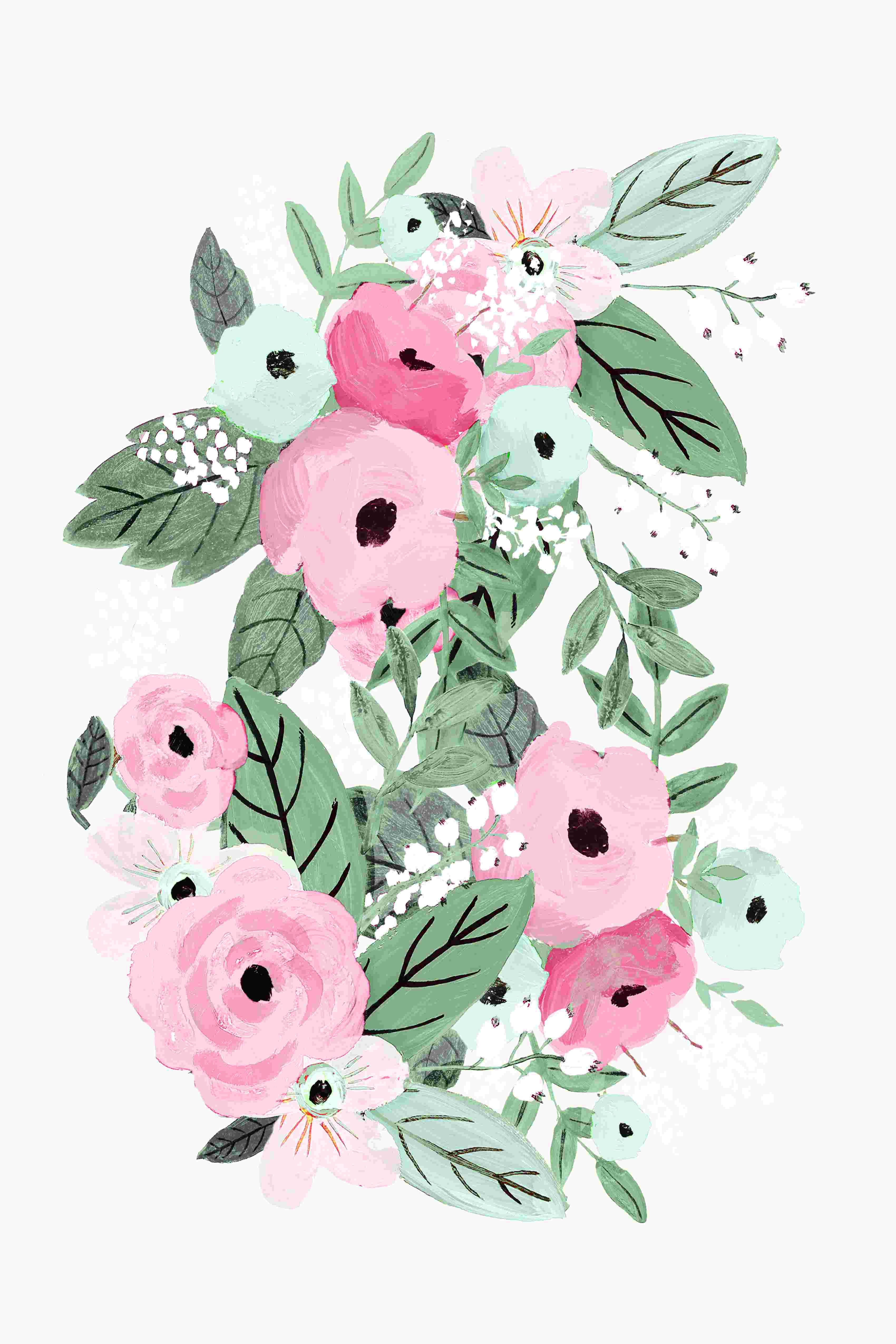 Winston Porter Painted Flower Left - Wayfair Canada