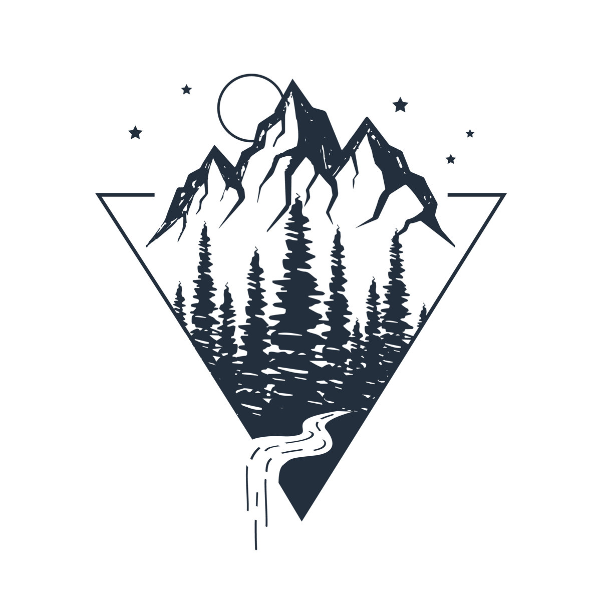 Millwood Pines Anko Hand Drawn Inspirational Label. Traveling Through ...