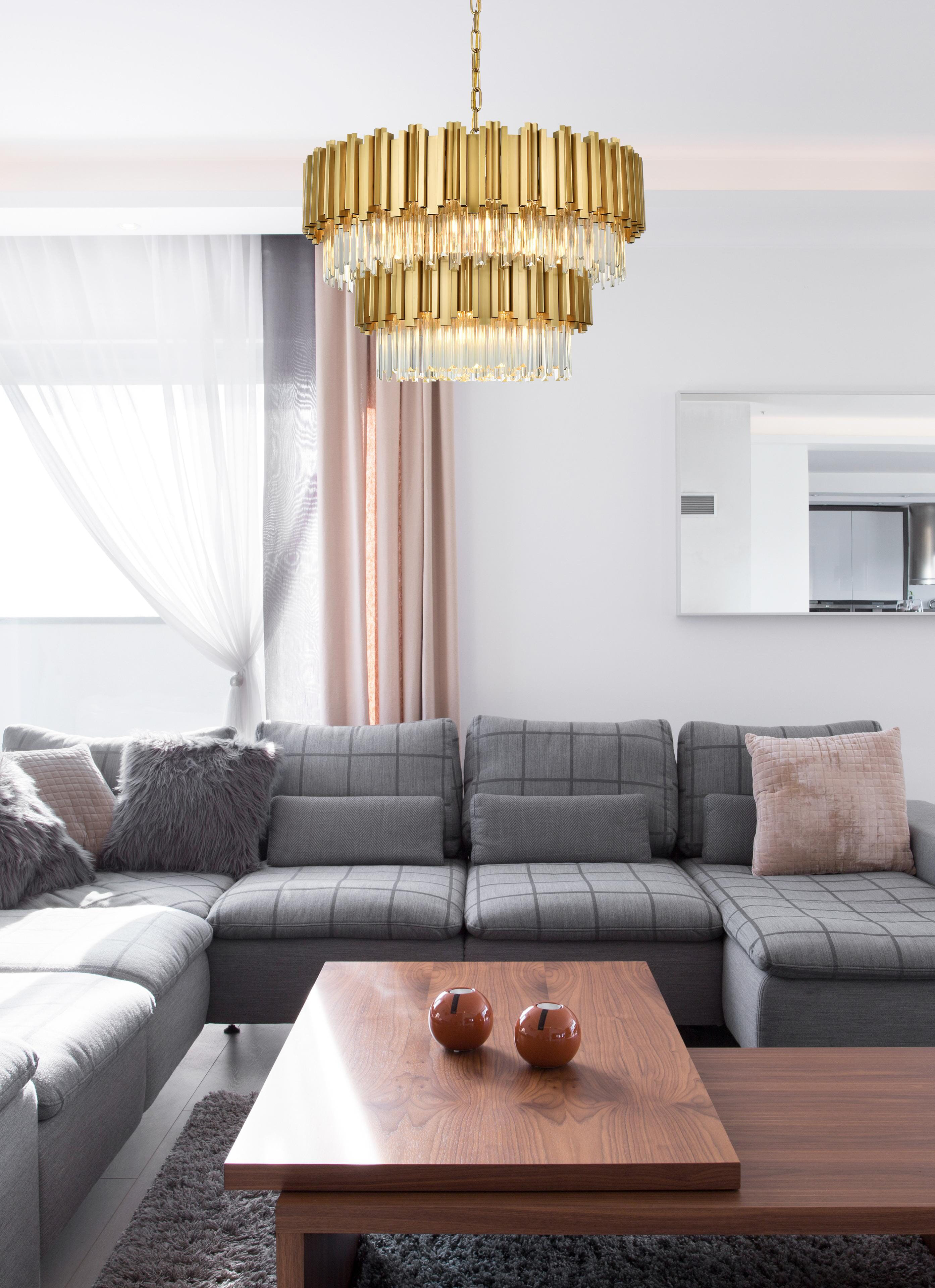 Everly Quinn Lenora 32 inch Chandelier - Wayfair Canada