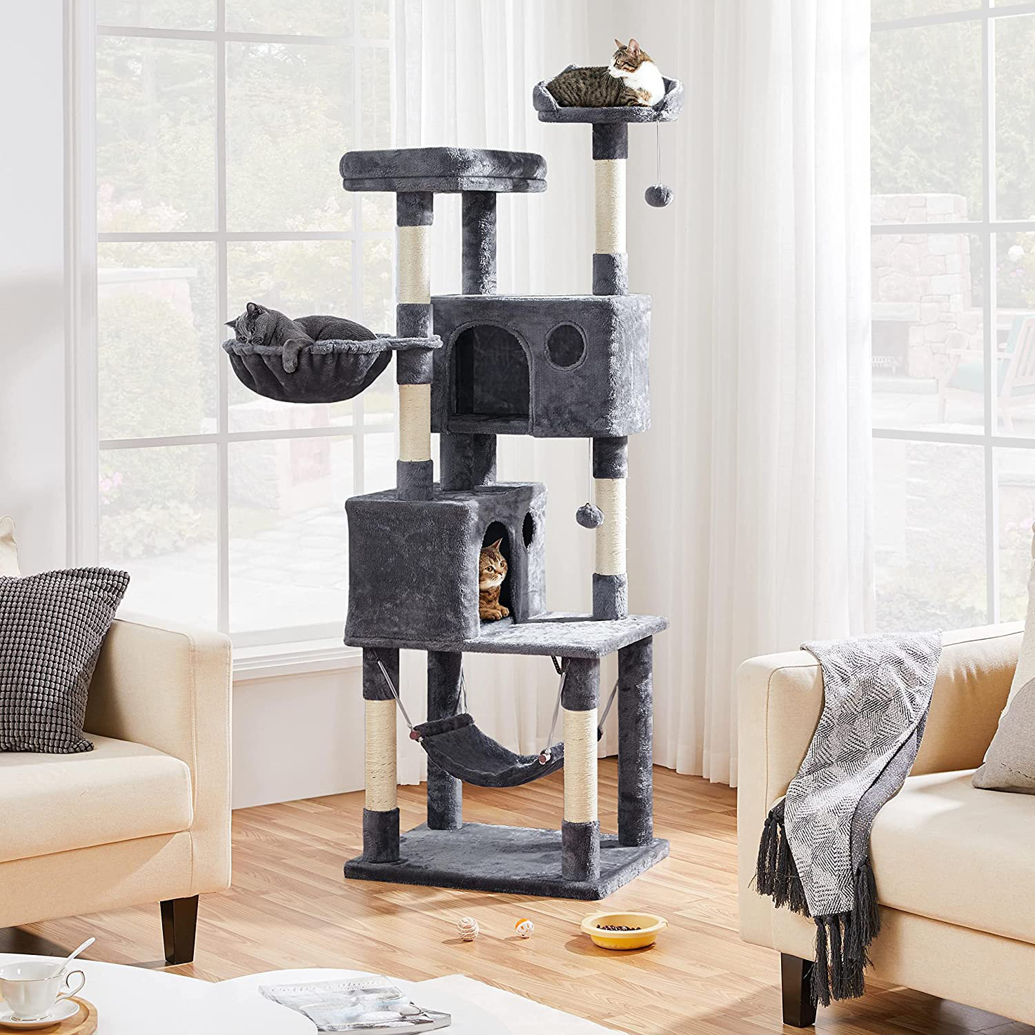 Tucker Murphy Pet™ 73" Ciprianna Cat Tree Or Condo - Wayfair Canada