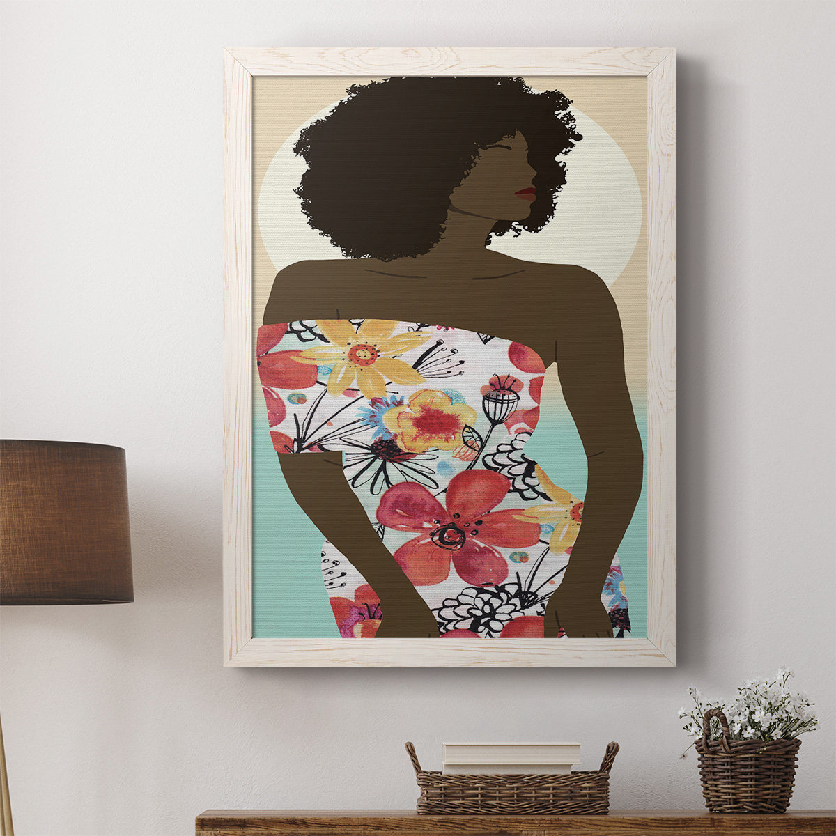 Mercer41 Gakai You Go Woman II Framed On Canvas Print | Wayfair