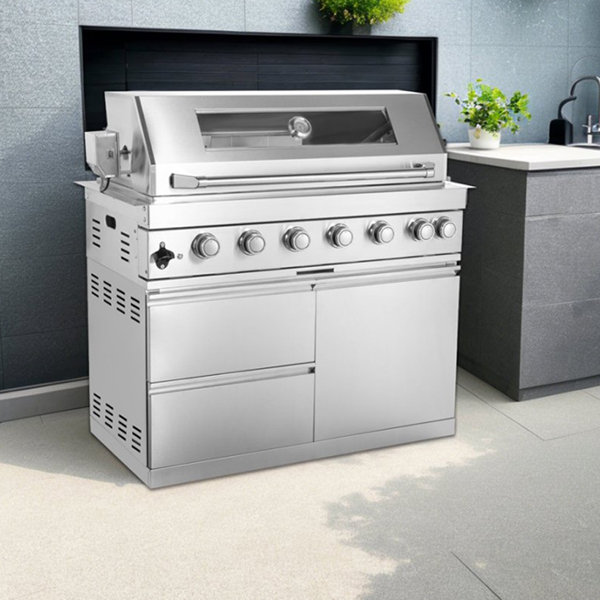 Bravo Trades Six Burners Grill | Wayfair
