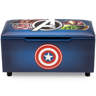 Delta Children Marvel Avengers Faux Leather Cabinet Storage Bench ...