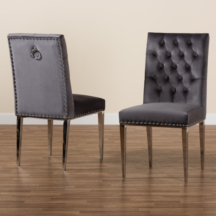 Everly Quinn Tufted Upholstered Parsons Chair | Wayfair