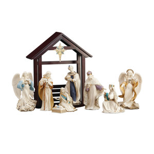 Lenox 10 Piece First Blessing Nativity Set & Reviews | Perigold