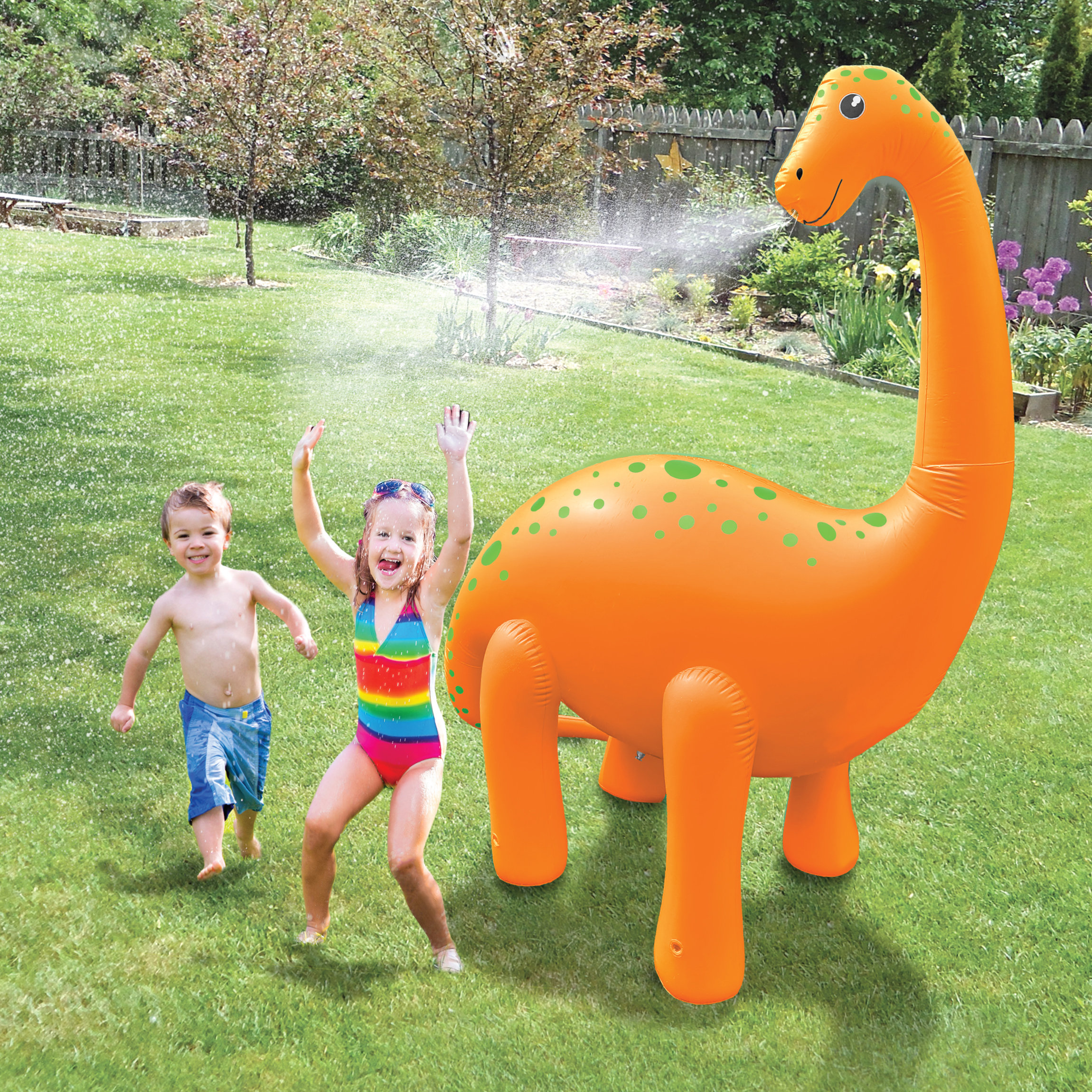 Splash Buddies Outdoor Sprinkler Dino Sprayer & Reviews | Wayfair