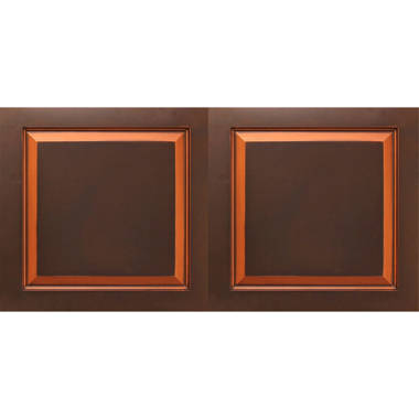 FromPlainToBeautifulInHours Raised Panel 24'' L x 24'' W Textured PVC ...