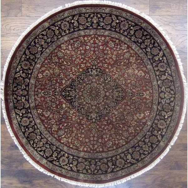 Isabelline One-of-a-Kind 6' Round Wool Area Rug in | Wayfair
