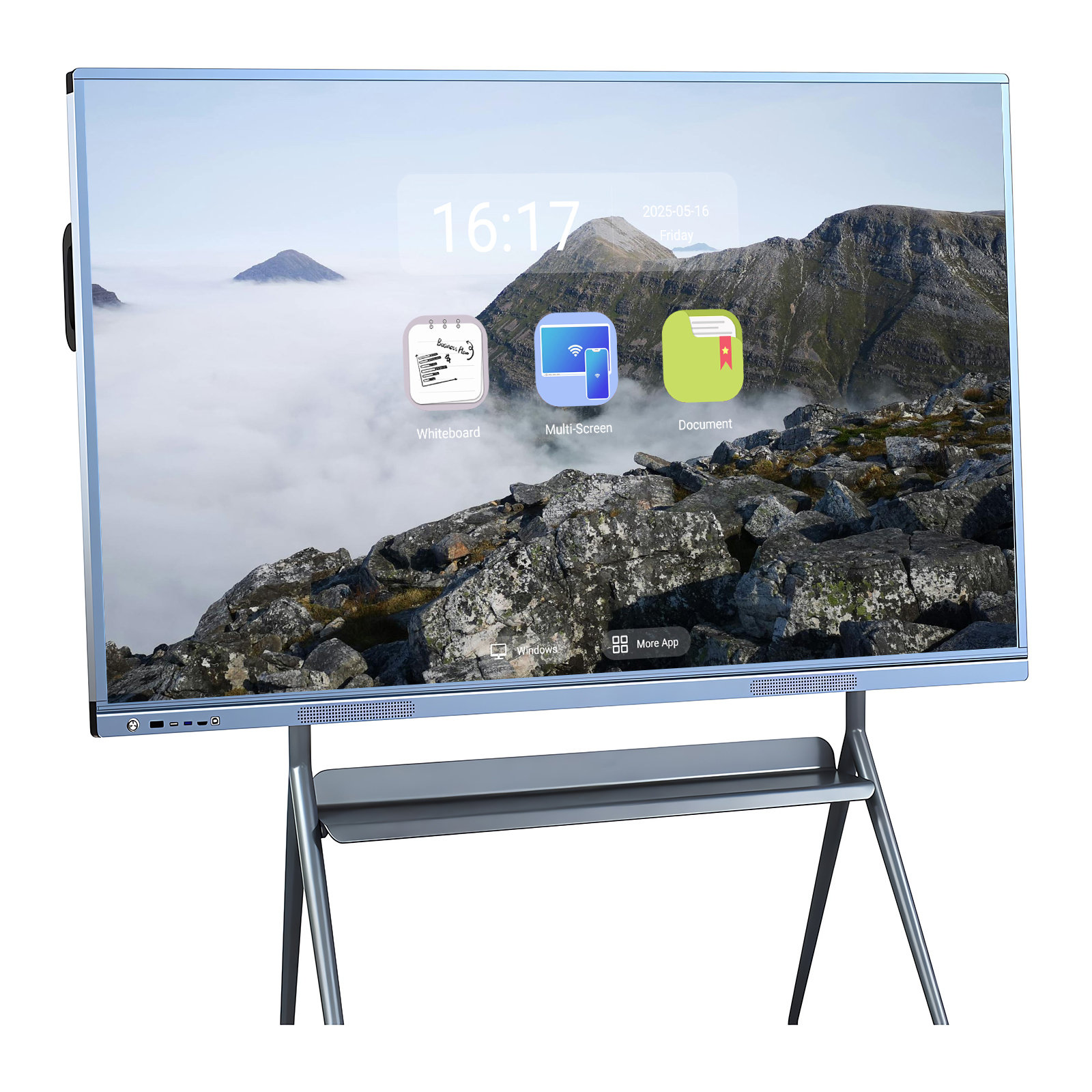 JYXCN 4K Smart Board 75 Inch Interactive Whiteboard, All-in-One Touch ...