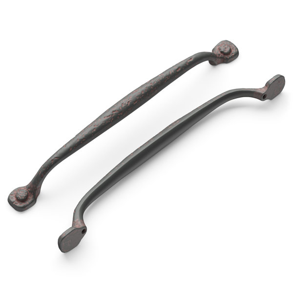 HickoryHardware Refined Rustic Kitchen Cabinet Handles, Solid Core ...