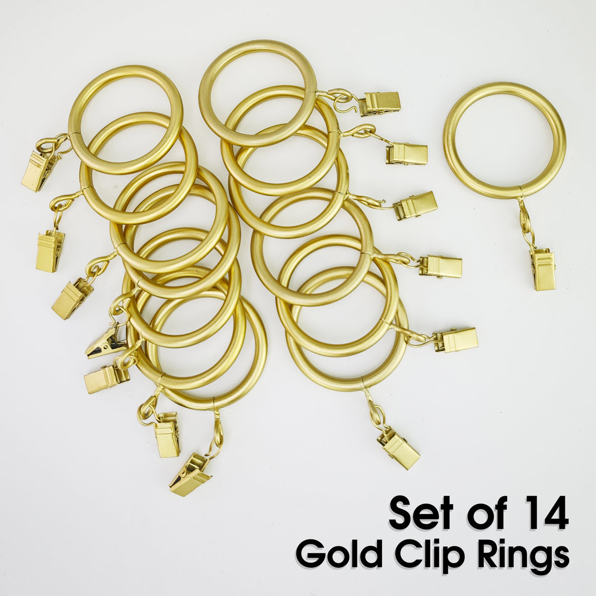 Mercer41 1-1/8 Iron Ring Clamp(set Of 14) & Reviews | Wayfair