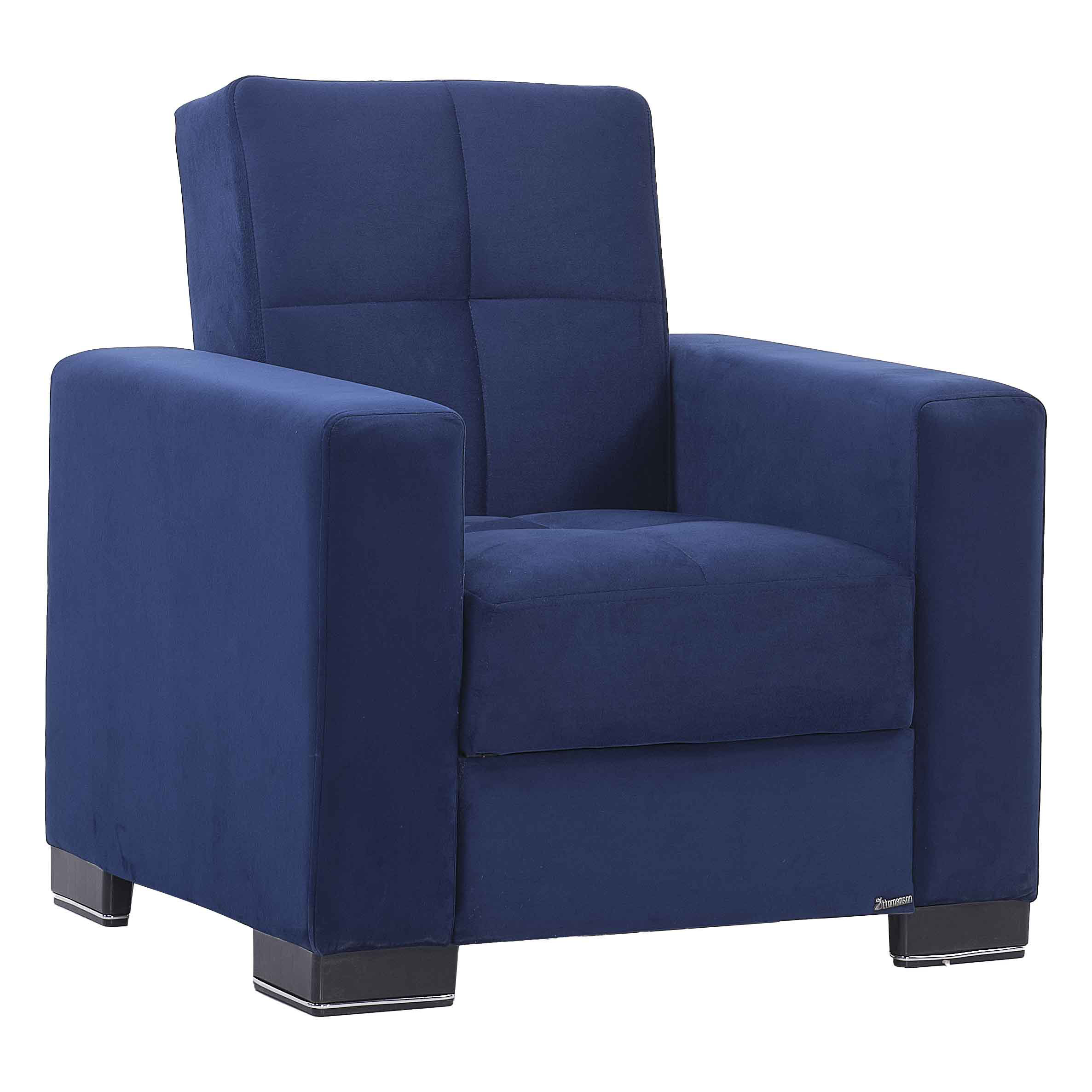 Ottomanson Legacy Fabric Upholstered Convertible 3-in-1 Sleeper Arm ...