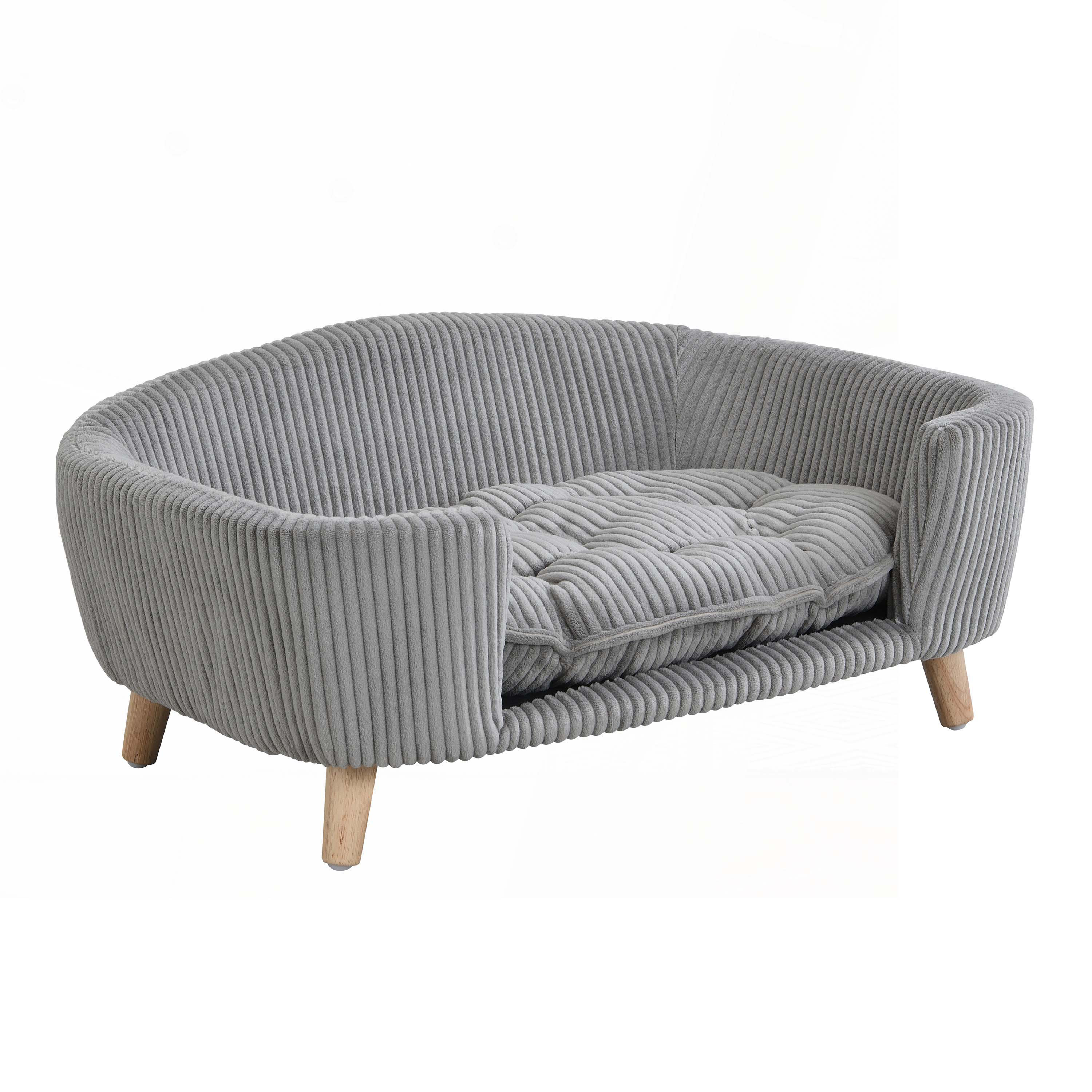 Corrigan Studio® Rectangular Dog Sofa Pet Bed for Small and Medium ...