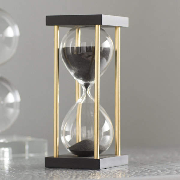Etta Avenue™ Harold Hand-crafted Hourglass in Stand & Reviews | Wayfair