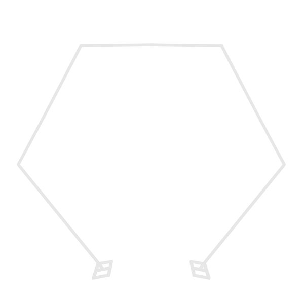 HALLOLURE Iron Backdrop for Wedding or Birthday | Wayfair