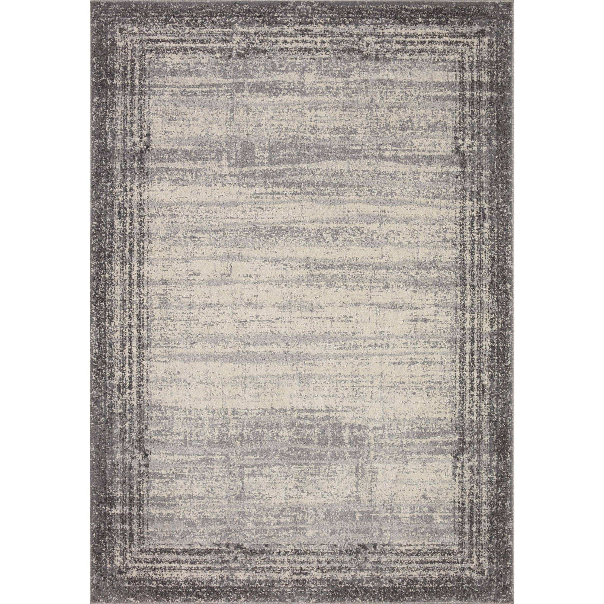 Gracie Oaks Esaw Gray Area Rug & Reviews | Wayfair