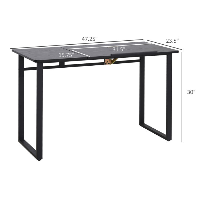 Ebern Designs Alenda 47.25'' Desk & Reviews | Wayfair