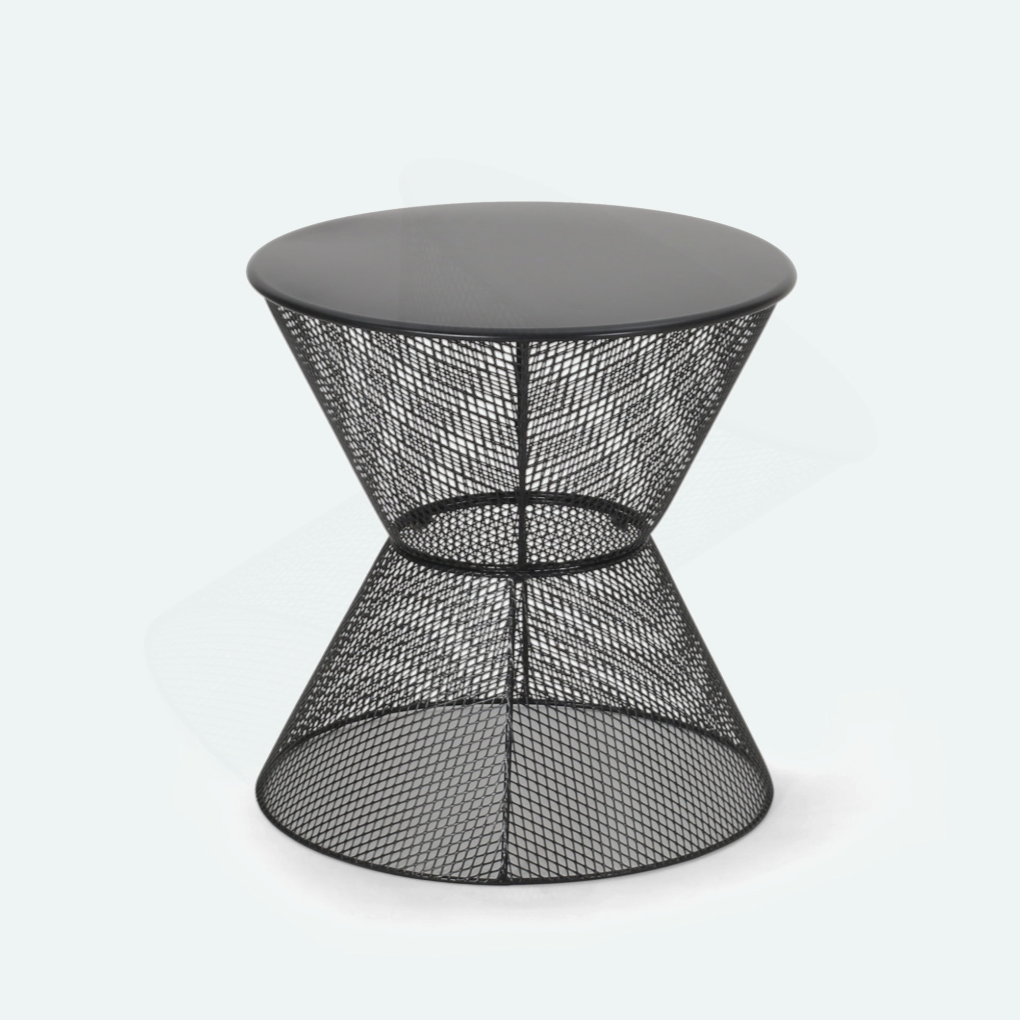 17 Stories Charming Iron-Mesh Side Table For Versatile Home Decoration ...