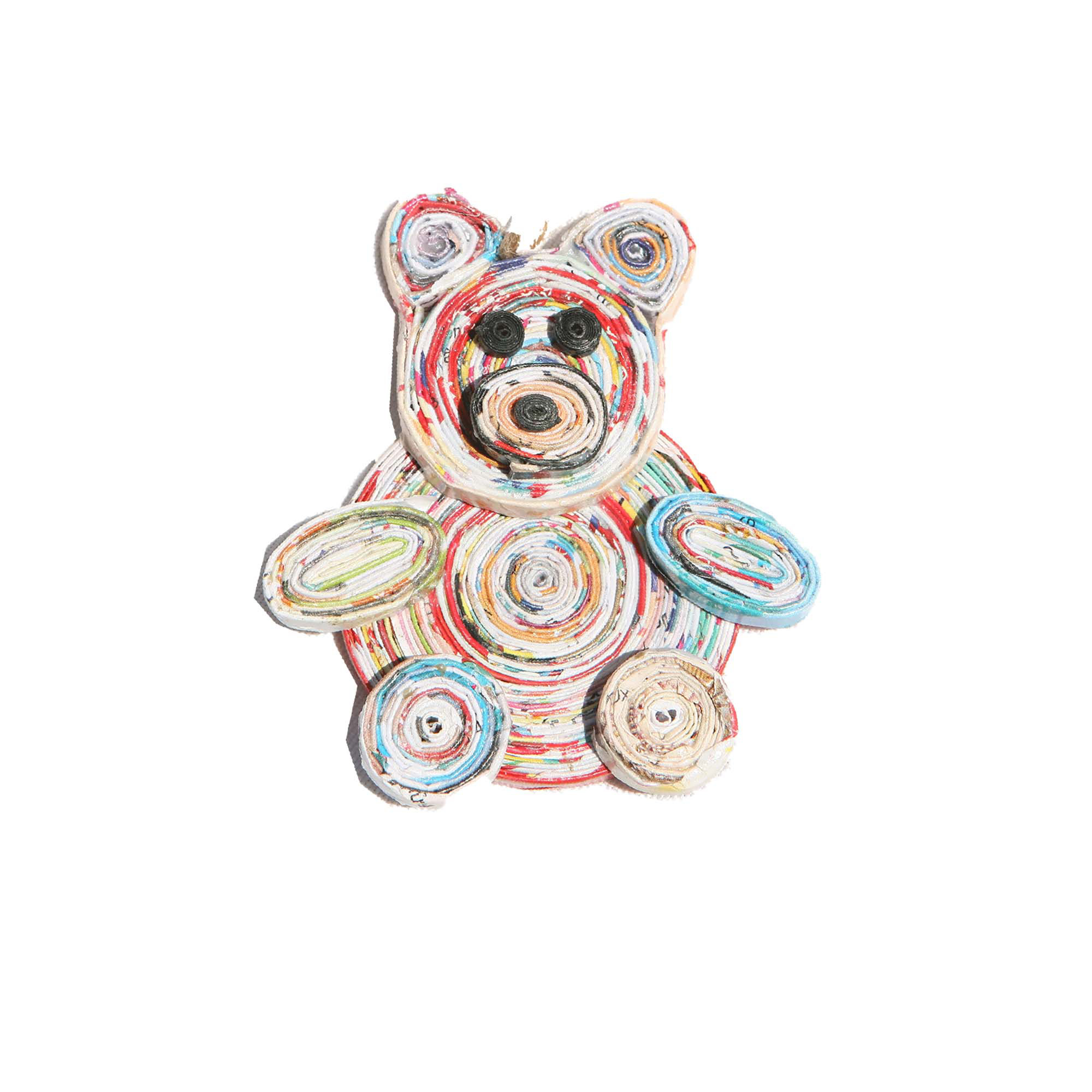Loon Peak® Aniqua Quilling Teddy Bear Ornament | Wayfair