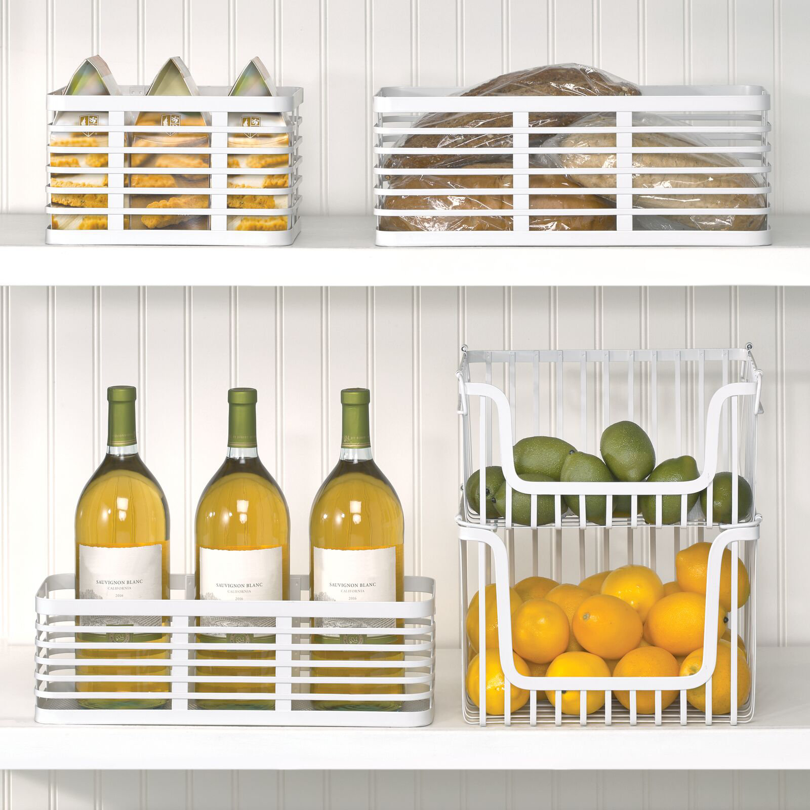 mDesign Metal Wire Organizer Basket for Kitchen/Pantry - Wayfair Canada