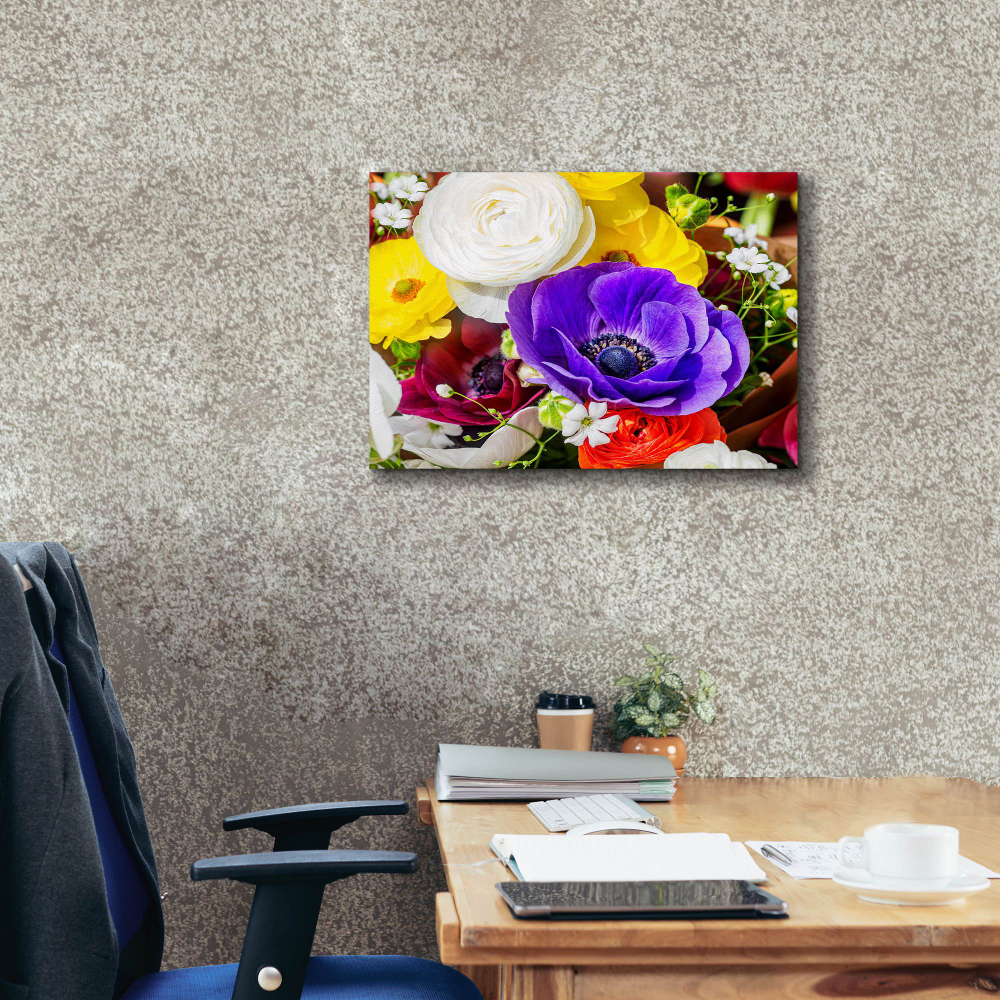 Latitude Run® Spring Bouquet On Canvas by Pamela Plummer Print | Wayfair
