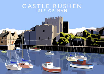 East Urban Home Castle Rushen 2 by Richard O'Neil - Graphic Art Print ...