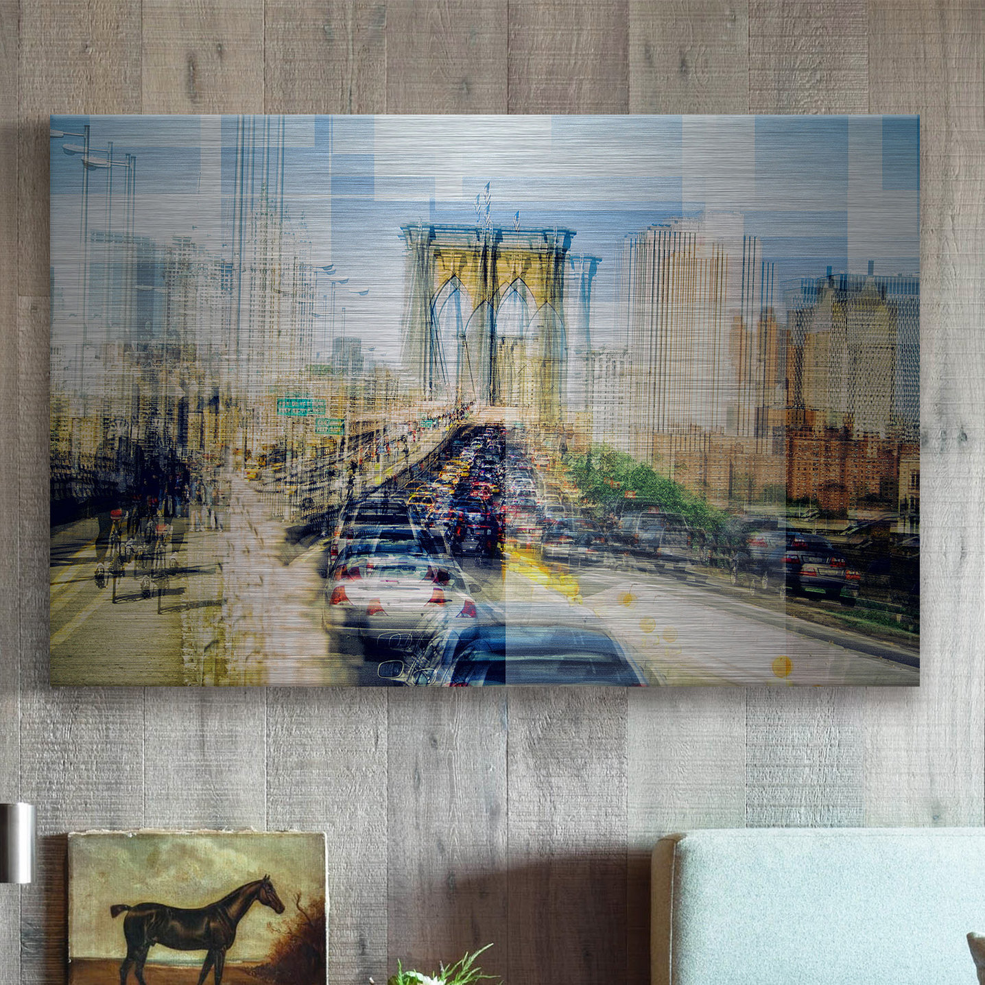 Marmont Hill "Passengers in Flux" Print on Metal - Wayfair Canada