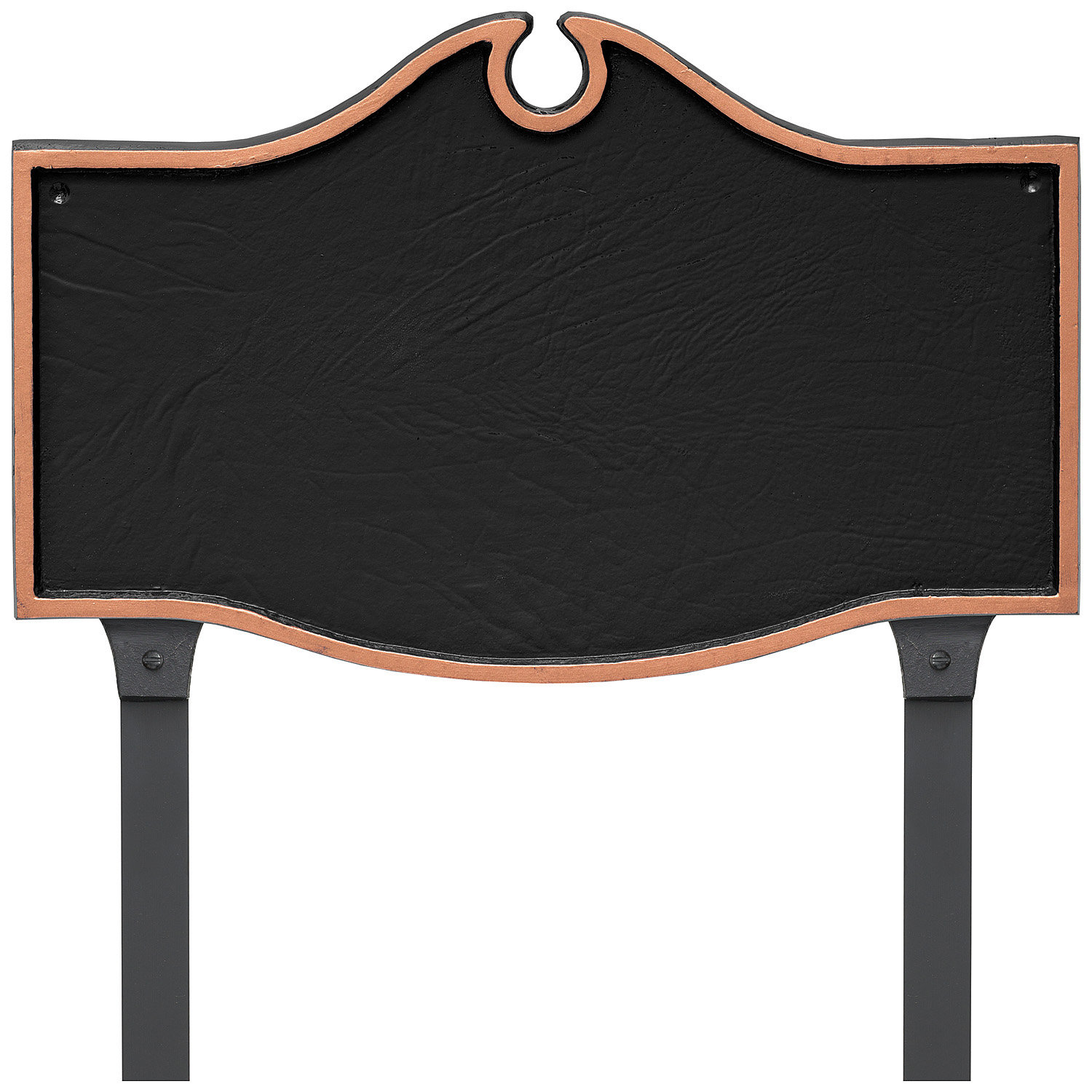 Montague Metal Products Colonial Standard One Line Address Sign Plaque ...