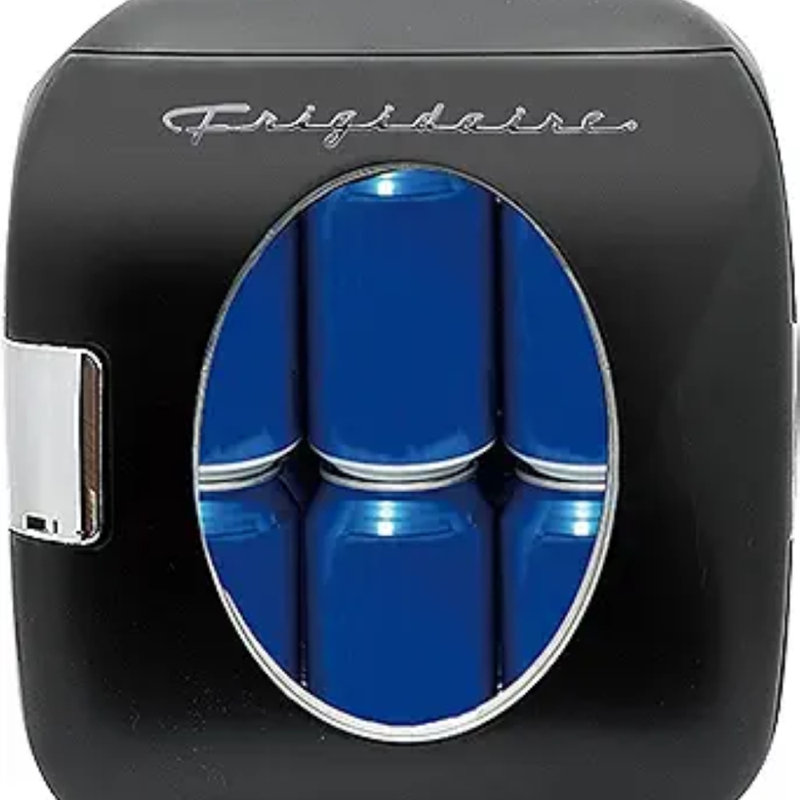 Frigidaire Retro Mini Fridge Cooler, Holds Up to 9L or 12 Cans ...