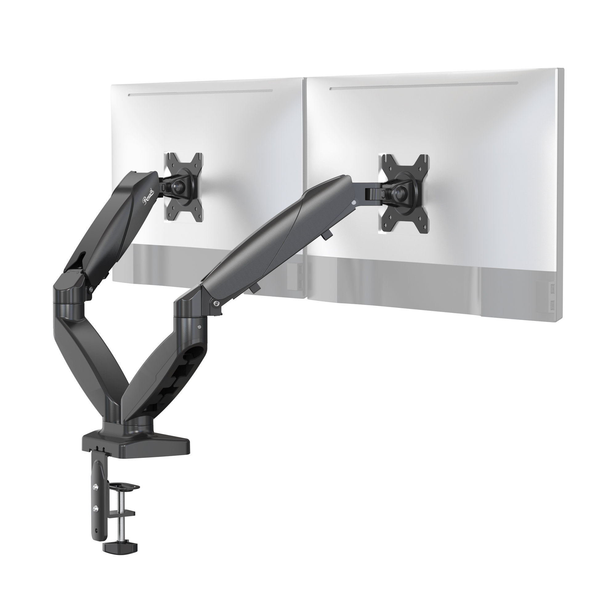 Rosewill Dual Monitor Mount, 15 To 32 Inch, 4.4 To 19.8lbs Per Screen ...