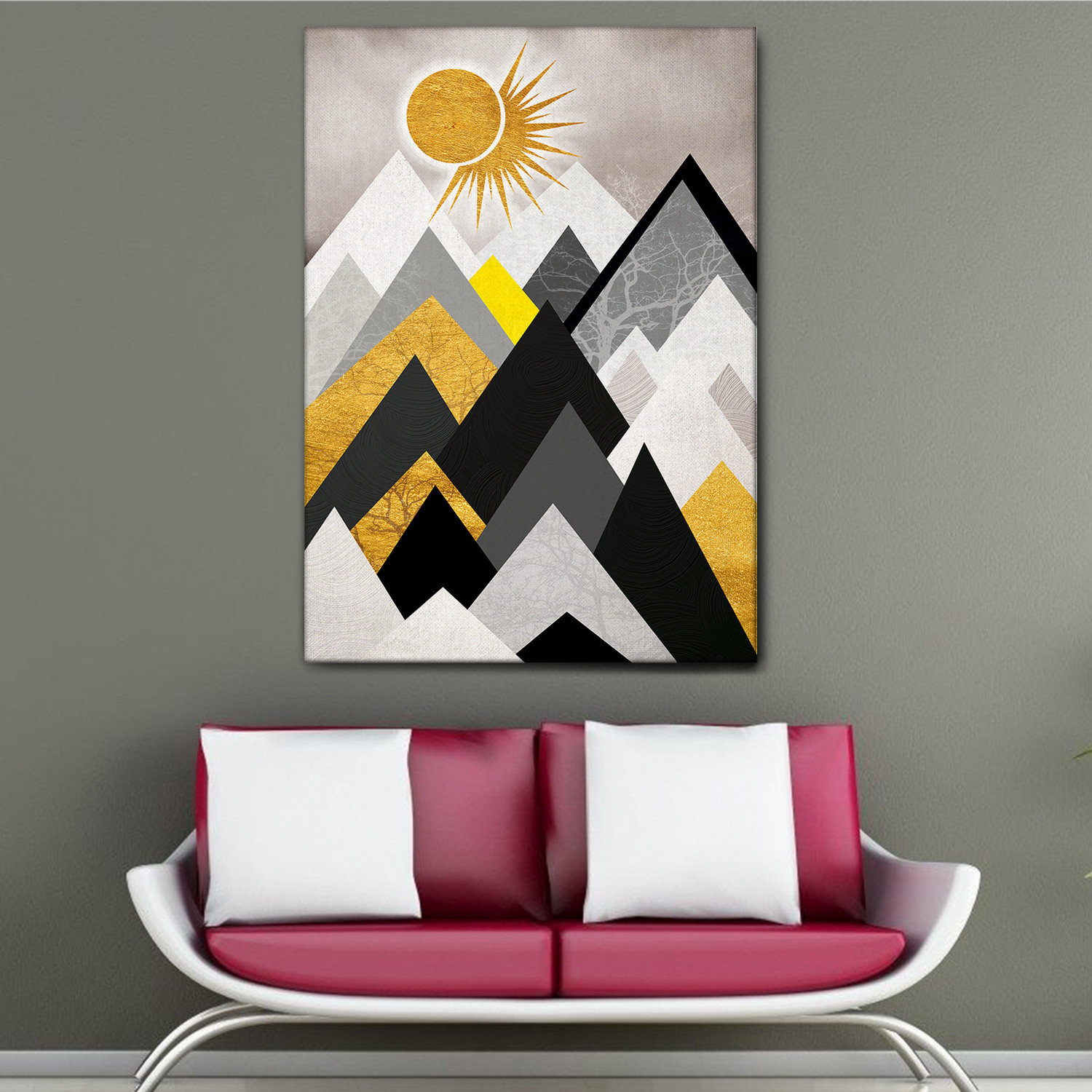 Giallobus - Framework - Mountains In The Sun - Geometric Nature ...