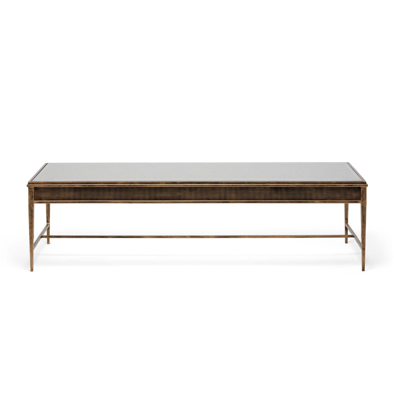 Interlude Camille Cocktail Table - Gilded Brass - Wayfair Canada