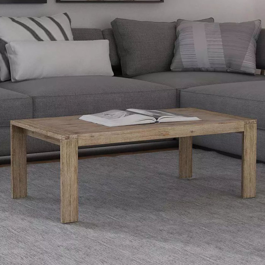 Union Rustic Solid Wood Frame Single Coffee Table - Wayfair Canada