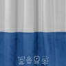 Lilijan Home & Curtain Color Block Curtain Matte Velvet Extra Long ...