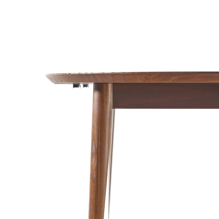 Corrigan Studio® Linelle Solid Wood Extendable Dining Table & Reviews ...