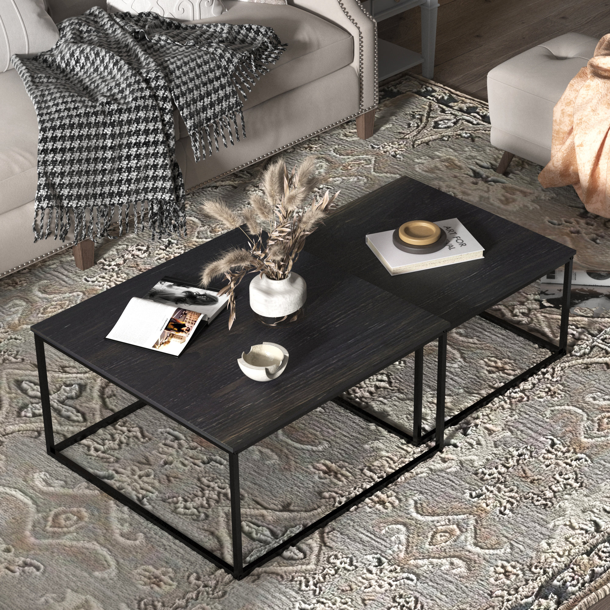 17 Stories Wymore Nesting Coffee Table & Reviews - Wayfair Canada