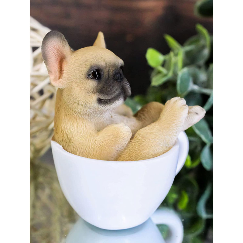 Winston Porter Jaylean French Bulldog Figurine | Wayfair