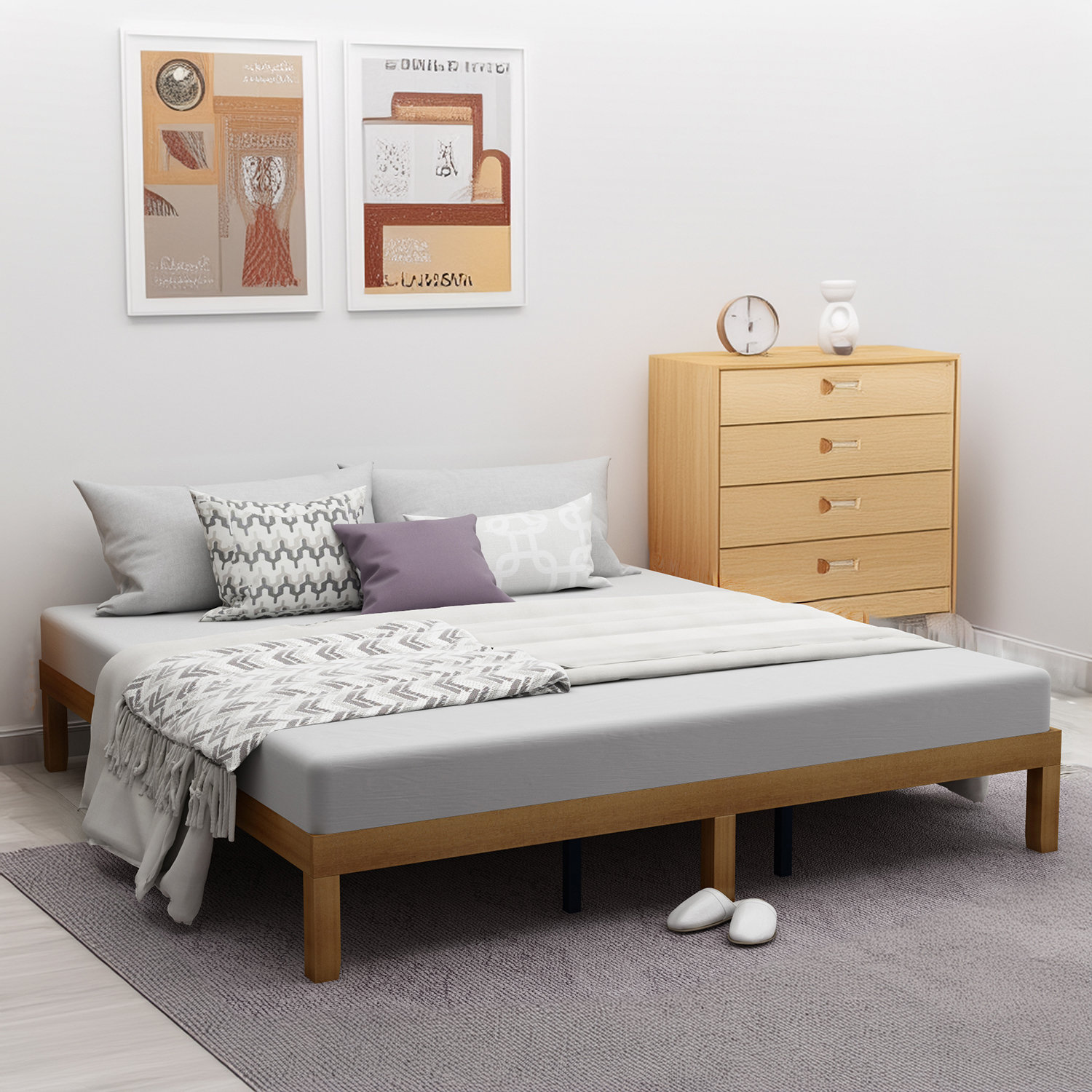 Ebern Designs Rodericka Queen 12.1'' Bed Frame - Wayfair Canada