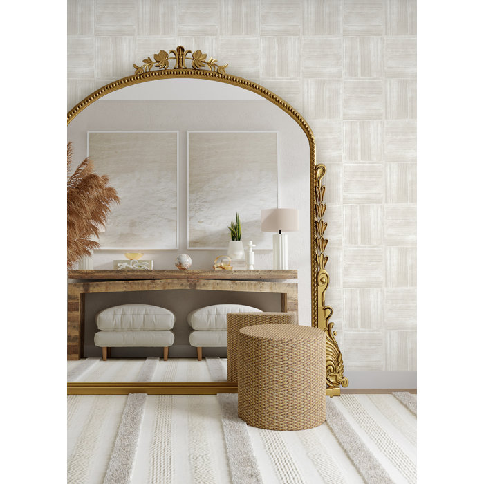 Room Mates Dimensional Square Plaster Peel and Stick Wallpaper | Wayfair