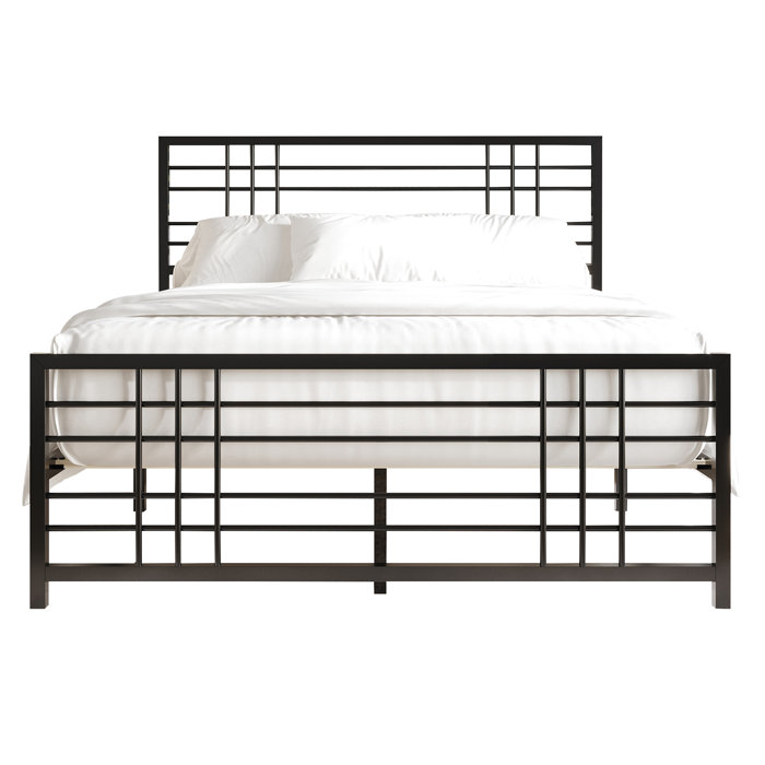 Ebern Designs Nazmir Metal Open-Frame Bed & Reviews | Wayfair