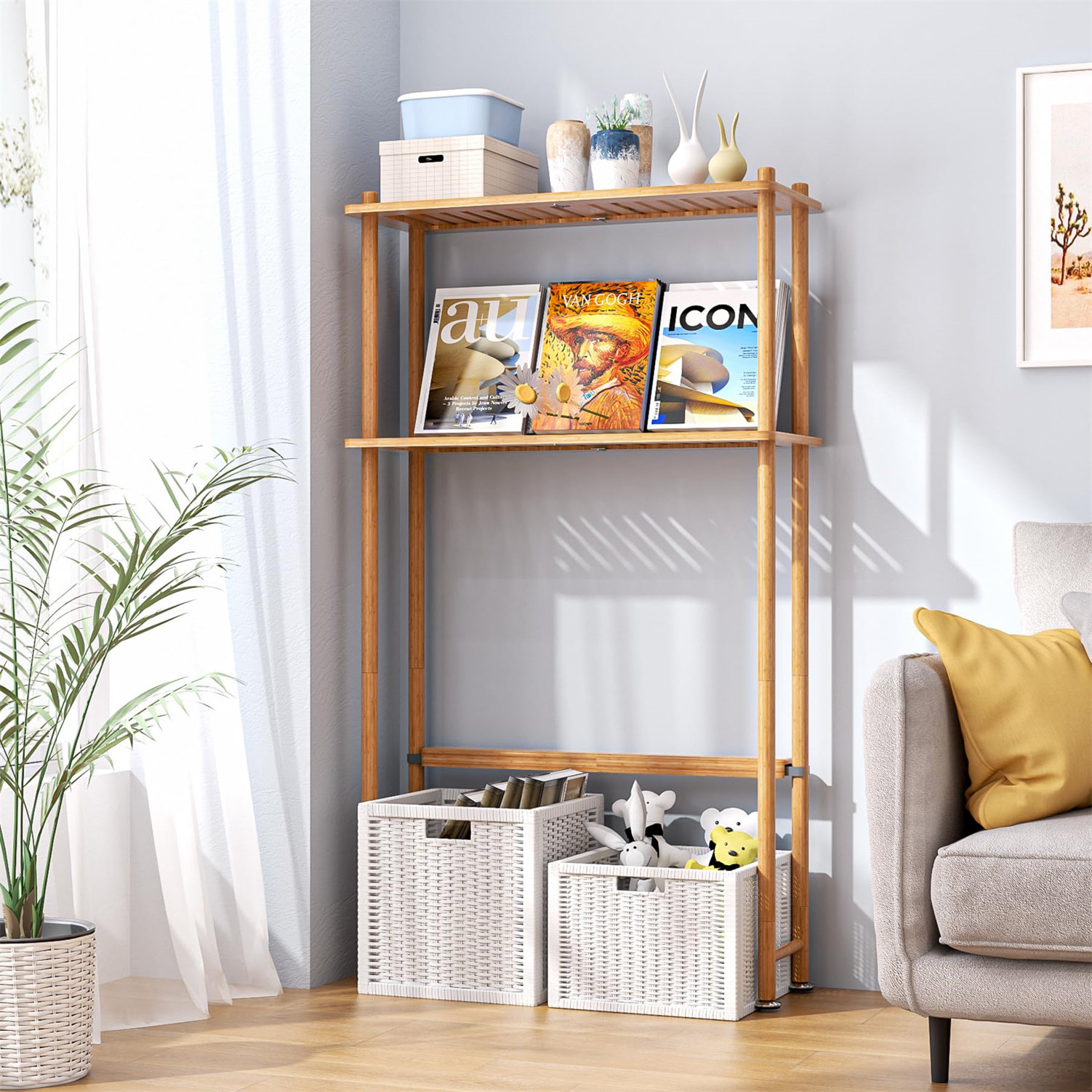 ASA Maximize Bathroom Space With 2 Tier Over The Toilet Shelf ...