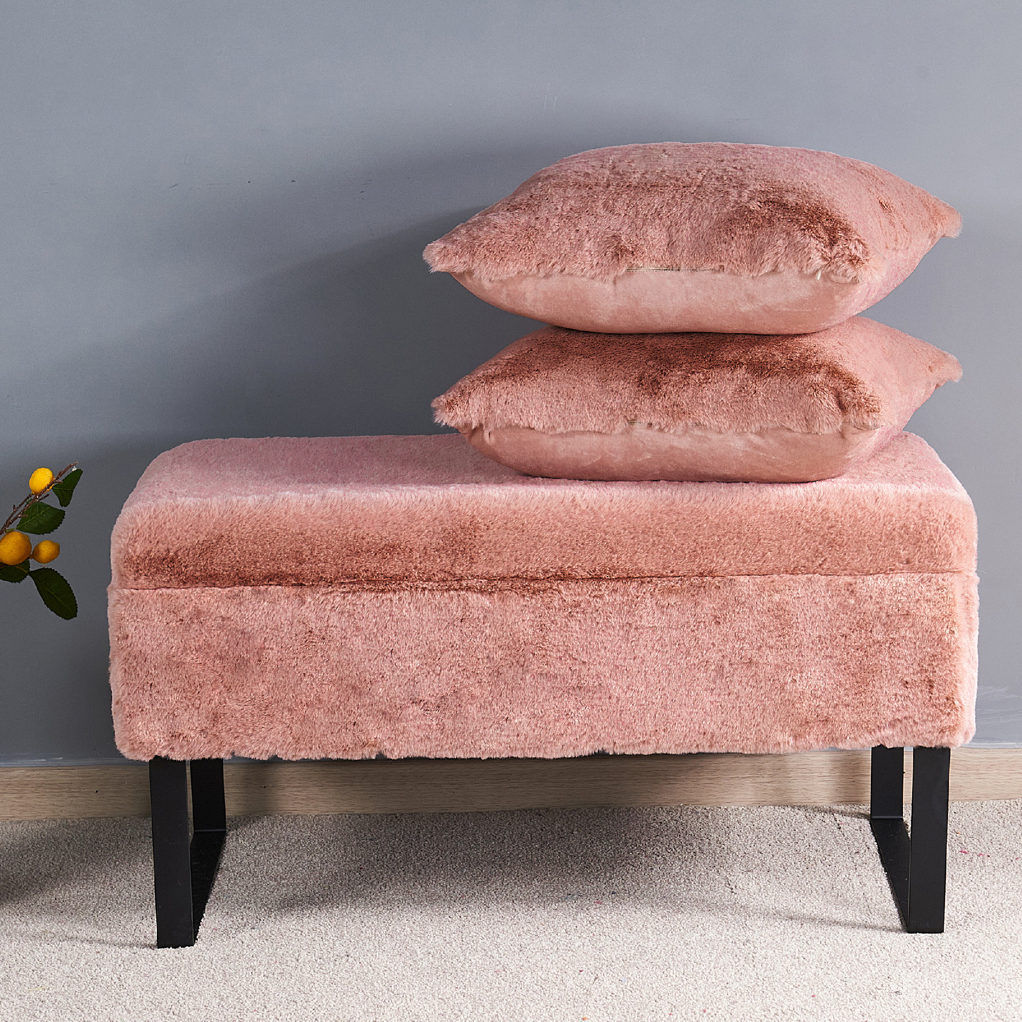 Mercer41 Lovitto 36" Wide Rectangle Storage Ottoman & Reviews | Wayfair