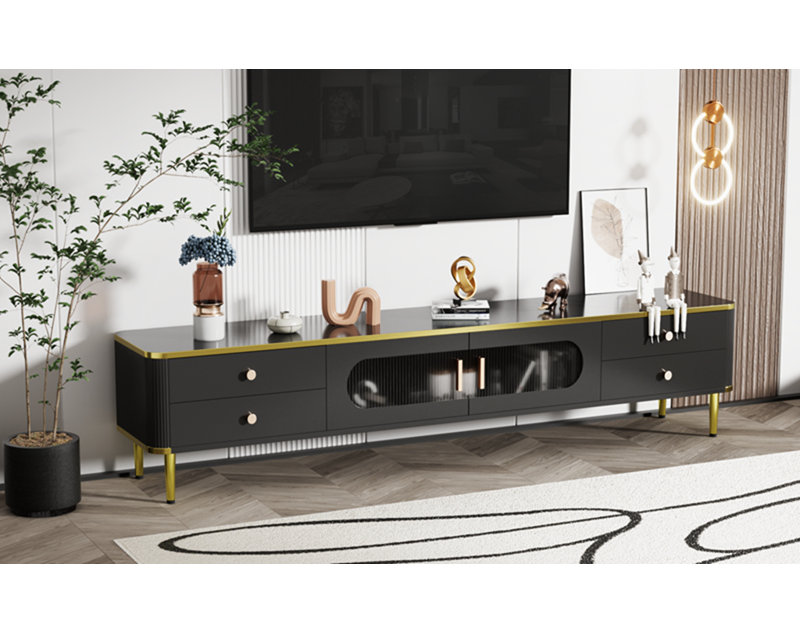 Mercer41 Jaylean 74 W Storage Credenza | Wayfair