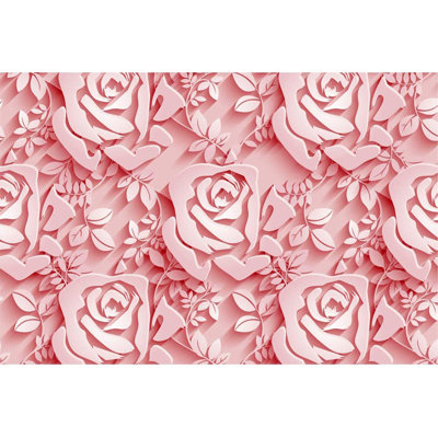 pink wallpaper border