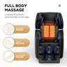 Inbox Zero Faux Leather Heated Massage Chair, Full Body Zero Gravity ...