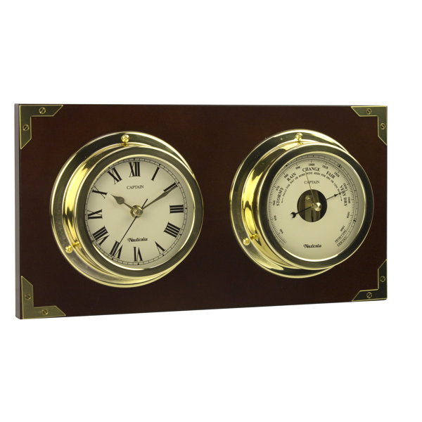 Nauticalia Metal Wall Clock | Wayfair.co.uk