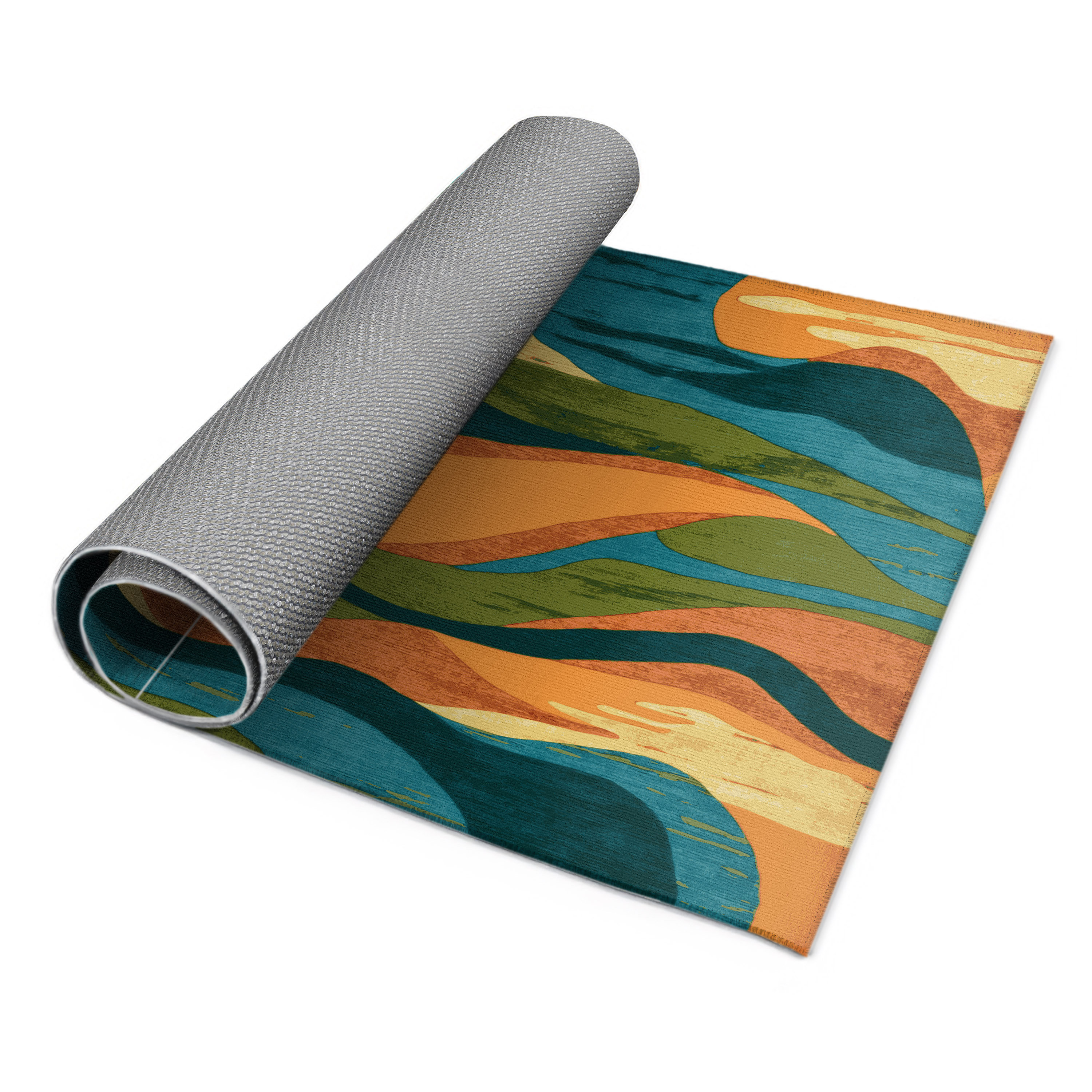 Wrought Studio™ Tranquil Trails Indoor And Outdoor Area Rug | Wayfair