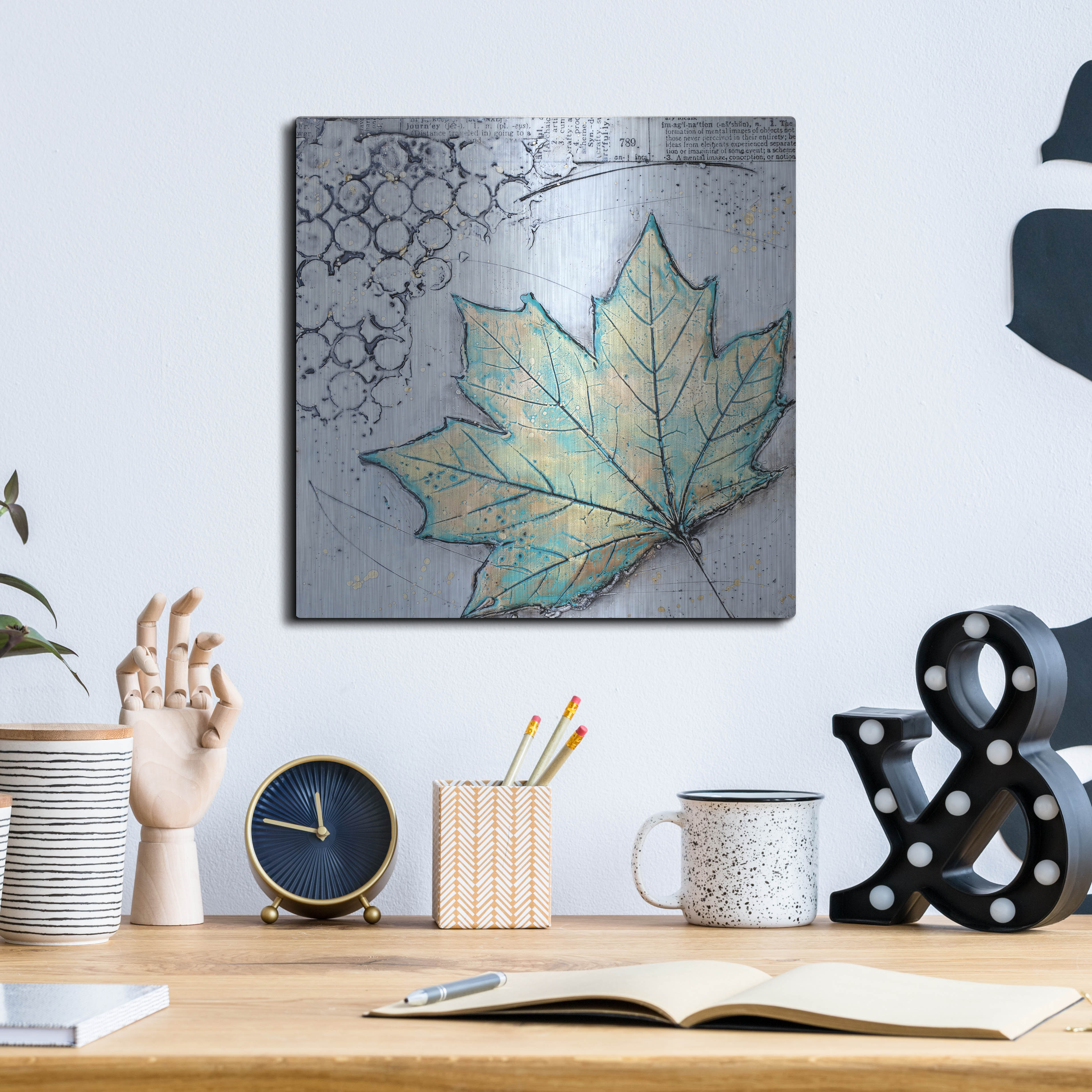 Gracie Oaks Channeling Fall 2' by Britt Hallowell, Metal Wall Art | Wayfair